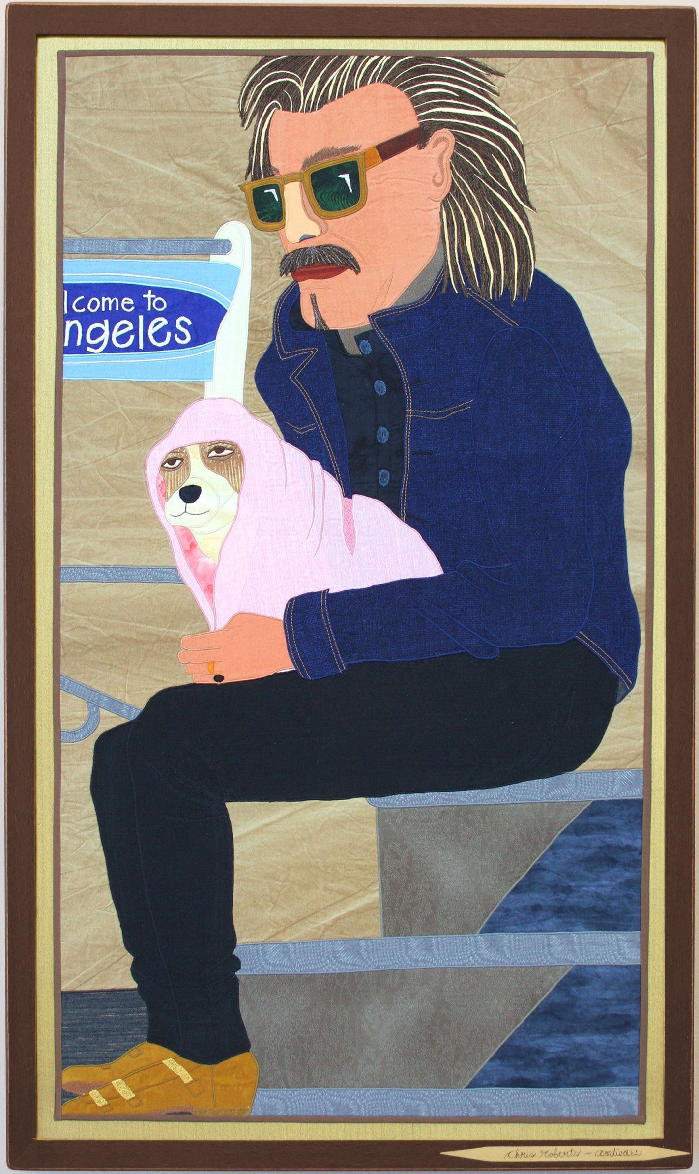 Mickey Rourke And Loki At LAX – Antieau Gallery