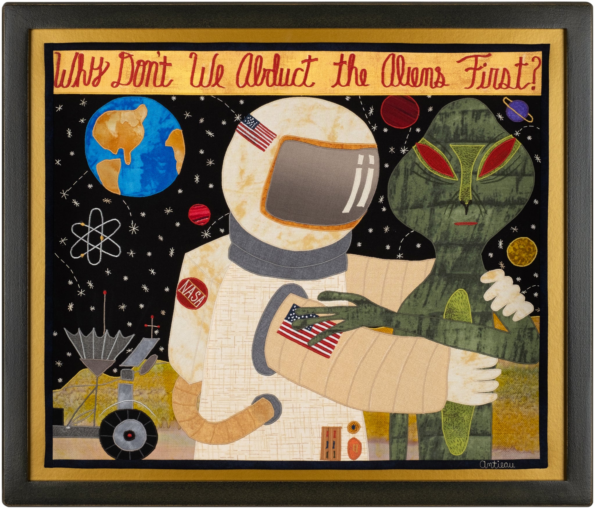 Why Don't We Abduct The Aliens First? – Antieau Gallery